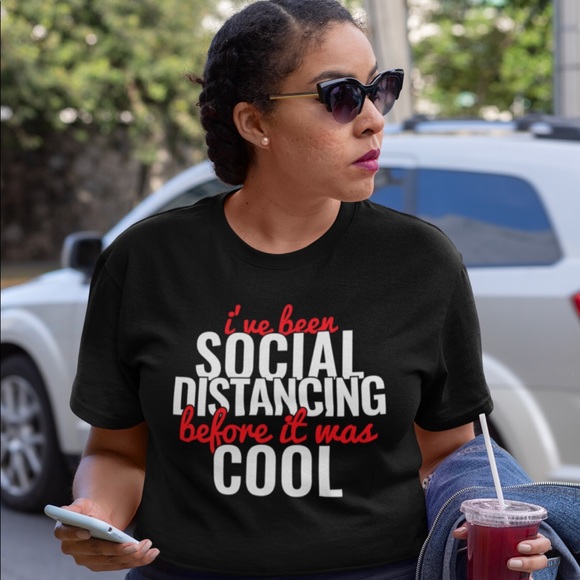 Tops | Social Distancing Tee | Poshmark